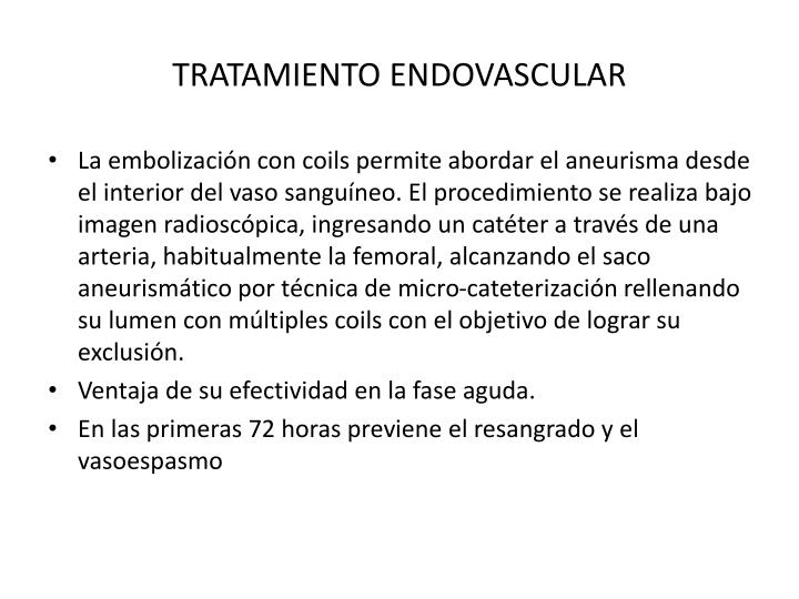 Ppt Aneurismas Powerpoint Presentation Id 4756455