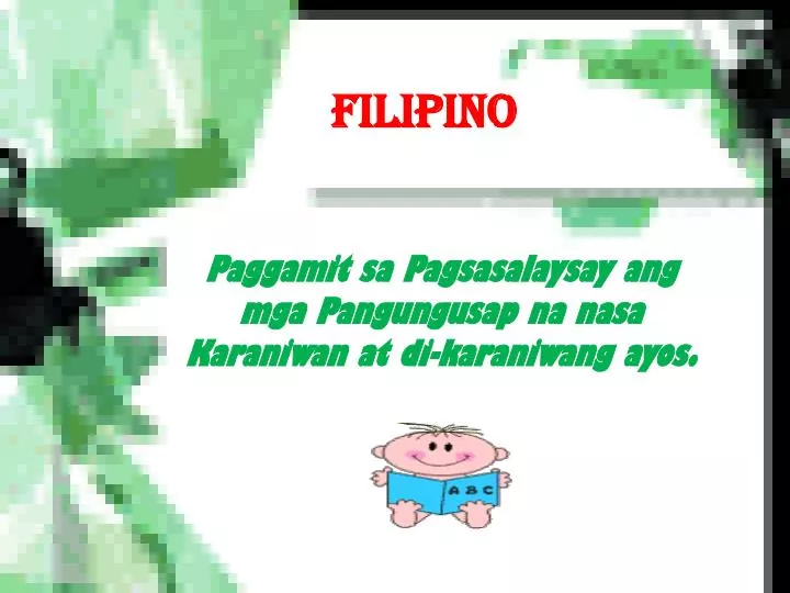 PPT - FILIPINO PowerPoint Presentation, free download - ID:4756689