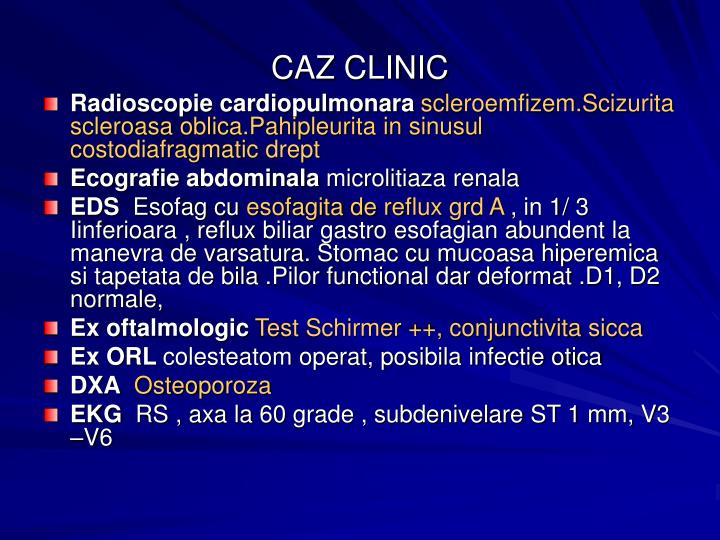 PPT - Sindromul Sjogren de la Sindrom sicca la Mielom Multiplu ...