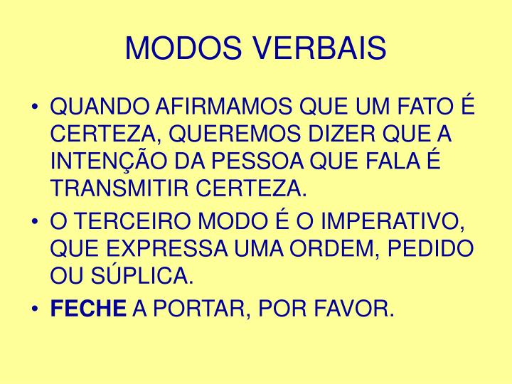 PPT - VERBOS PowerPoint Presentation - ID:4757338