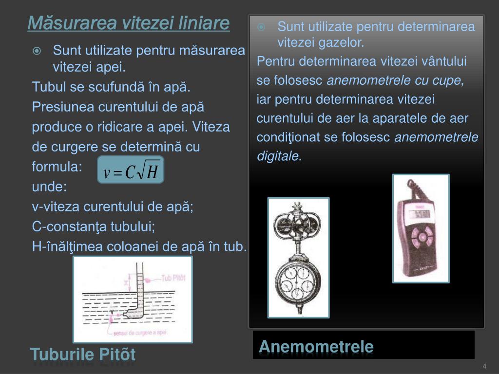 PPT - Măsurarea mărimilor cinematice PowerPoint Presentation, free ...
