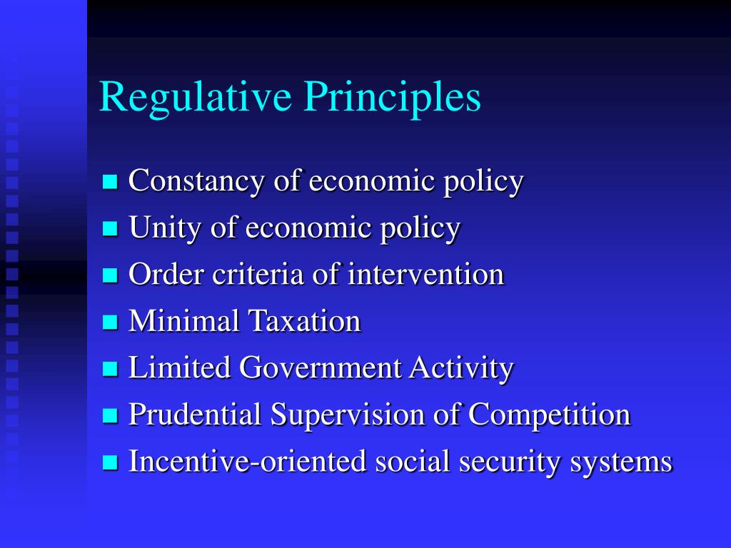 PPT - A Ordem das Regras na Economia e os Limites do Intervencionismo ...
