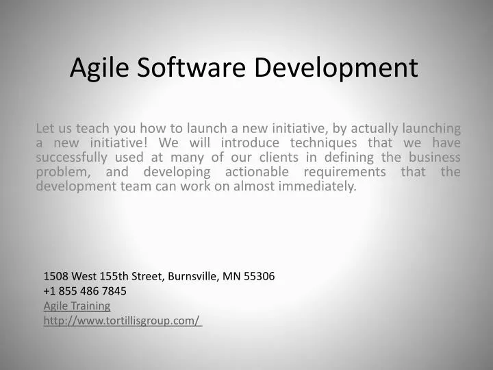 PPT - Agile Software Development PowerPoint Presentation, free download ...