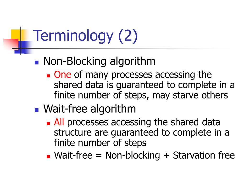 Ppt Simple Fast And Practical Non Blocking And Blocking Concurrent Queue Algorithms