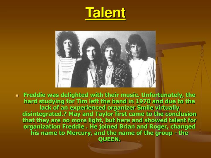PPT - Freddie Mercury and the band Queen PowerPoint Presentation - ID:4759516