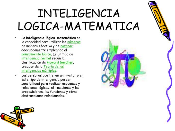 PPT - INTELIGENCIAS MULTIPLES PowerPoint Presentation - ID:4760334