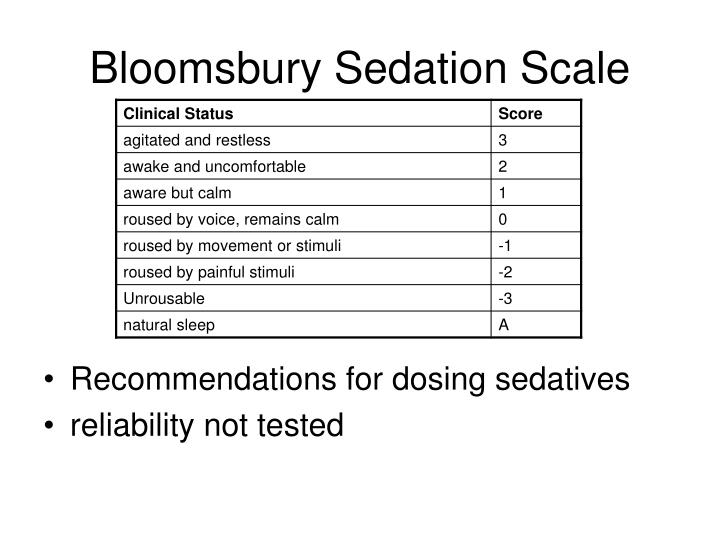 PPT - Sedation Monitoring in ICU PowerPoint Presentation - ID:4761576