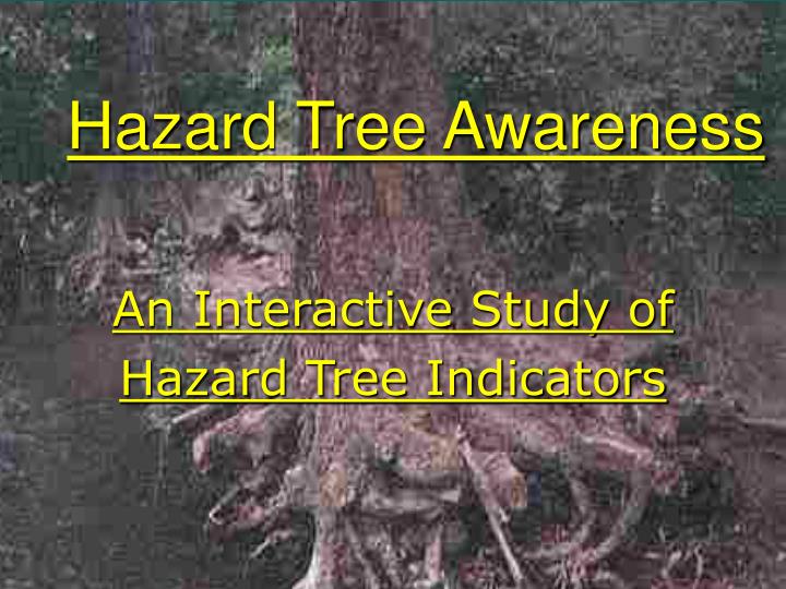PPT - Hazard Tree Safety PowerPoint Presentation - ID:4763245