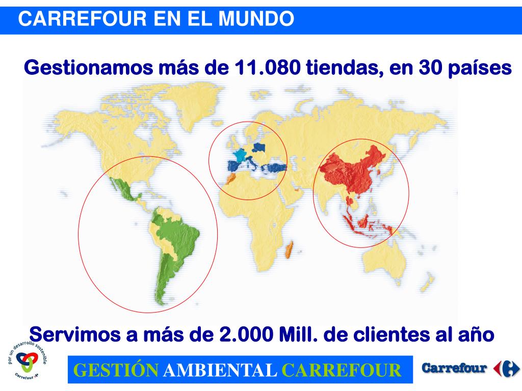 PPT - La Gestión Ambiental de la Distribución Alimentaria : Carrefour ...