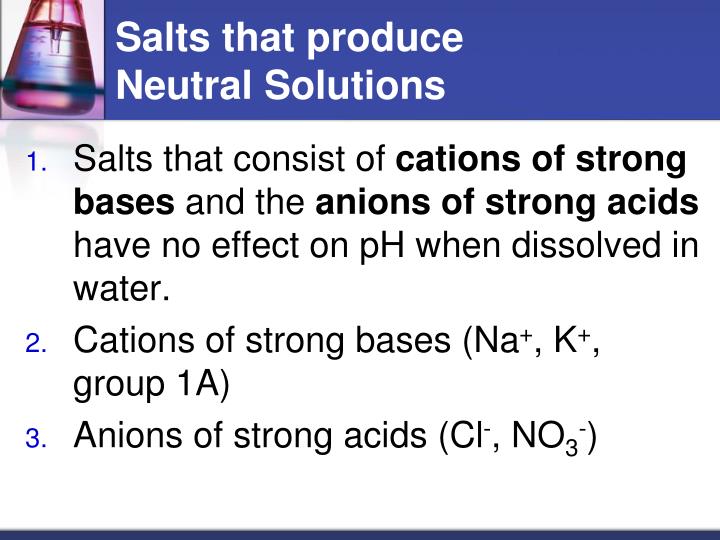 PPT - Acids, Bases, and Salts PowerPoint Presentation - ID:4763538