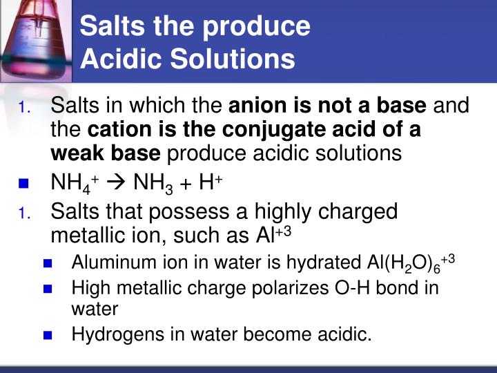 PPT - Acids, Bases, and Salts PowerPoint Presentation - ID:4763538