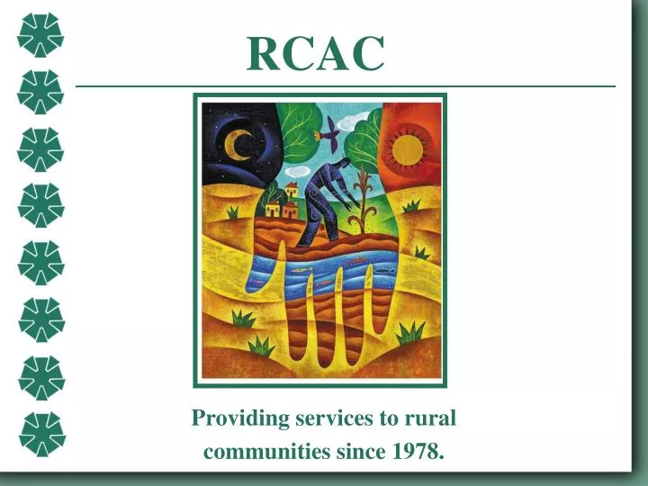 PPT - RCAC PowerPoint Presentation, free download - ID:4764799