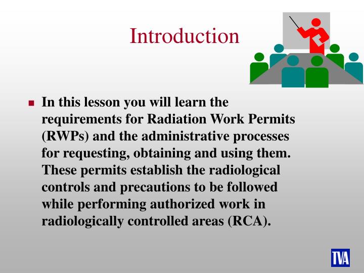 PPT - RADIATION WORK PERMITS PowerPoint Presentation - ID:4764838
