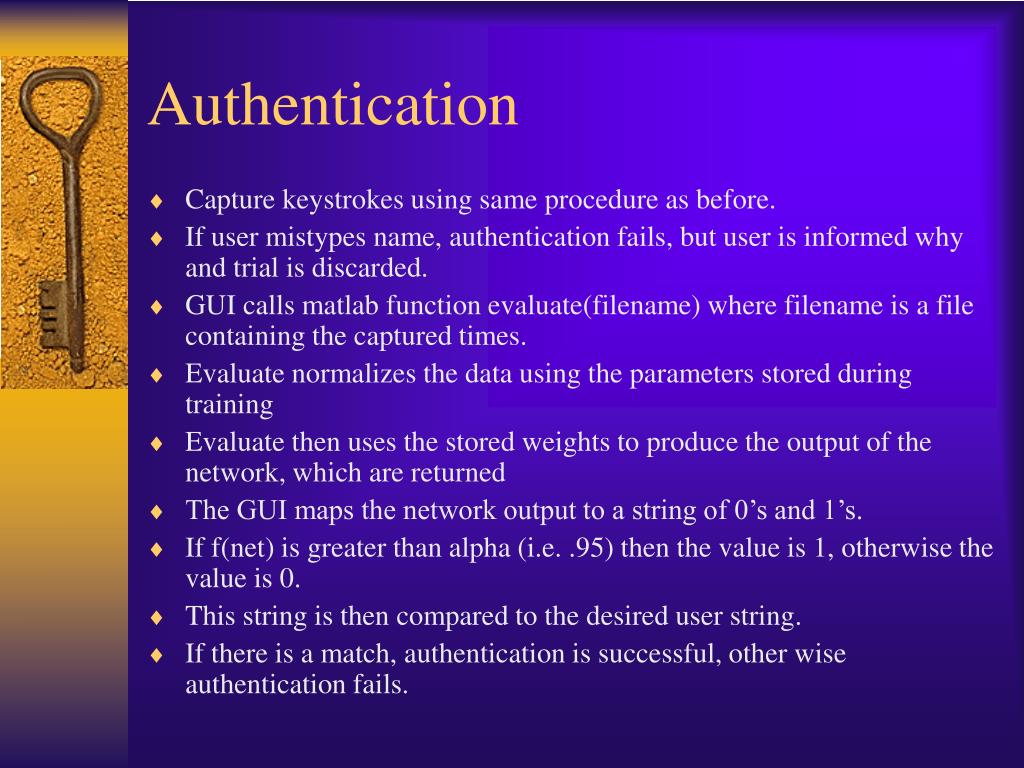 PPT - User Authentication Using Keystroke Dynamics PowerPoint ... PPT - User Authentication Using Keystroke Dynamics PowerPoint ...