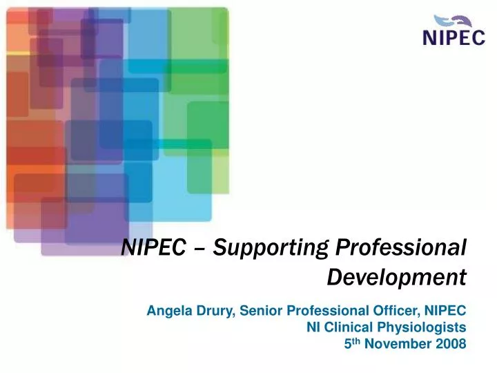 PPT - NIPEC – Supporting Professional Development PowerPoint ...