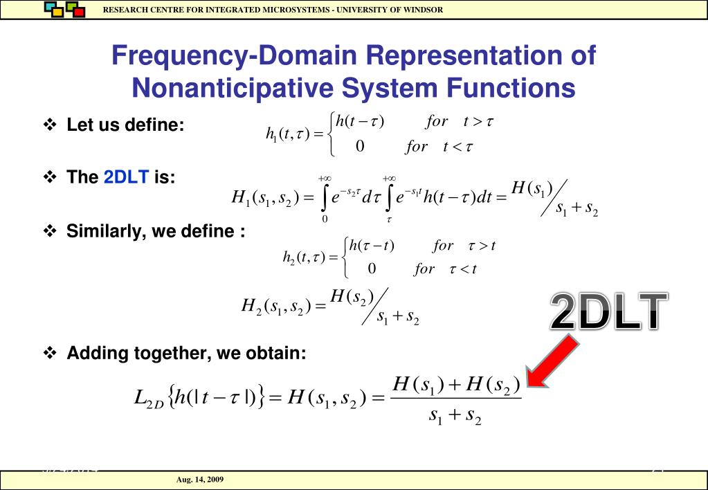 PPT - Laplace Transformation of Linear Time-Varying Systems PowerPoint ... PPT - Laplace Transformation of Linear Time-Varying Systems PowerPoint ...