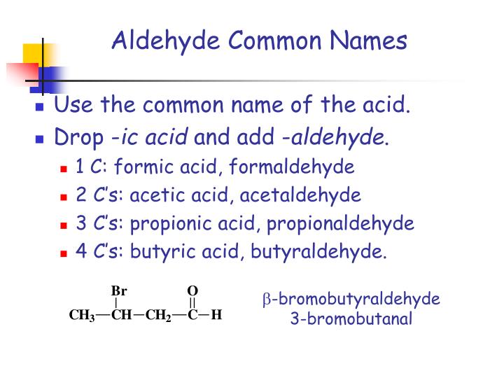 PPT - Aldehydes and Ketones PowerPoint Presentation - ID:4766055