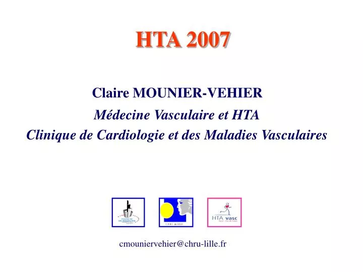 PPT - HTA 2007 PowerPoint Presentation, free download - ID:4766661