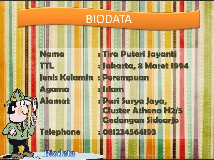 PPT - BIODATA PowerPoint Presentation, free download - ID:4767062