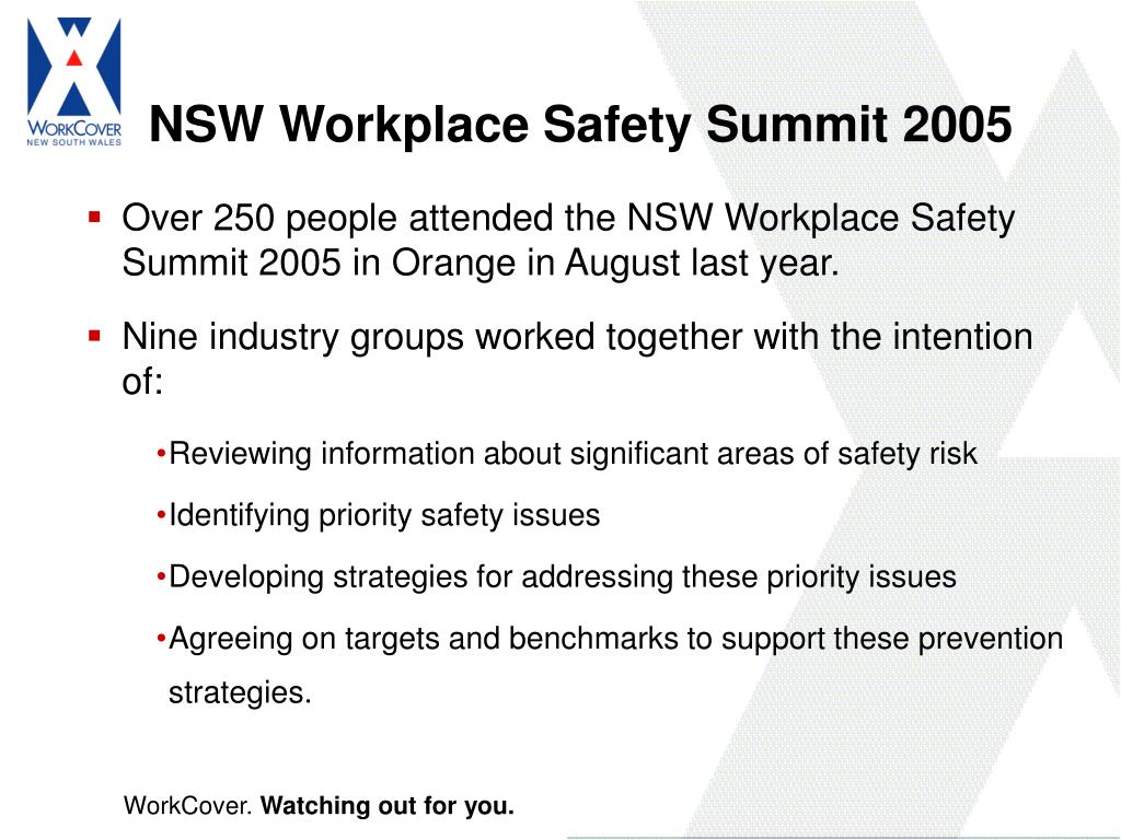 PPT - Review of the NSW Workplace Health and Safety Strategy 2005-2008 ...