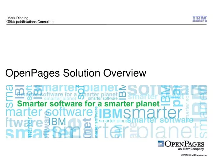 PPT - OpenPages Solution Overview PowerPoint Presentation, free ...
