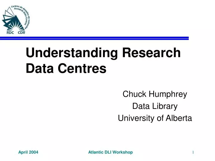 PPT - Understanding Research Data Centres PowerPoint Presentation, free ...
