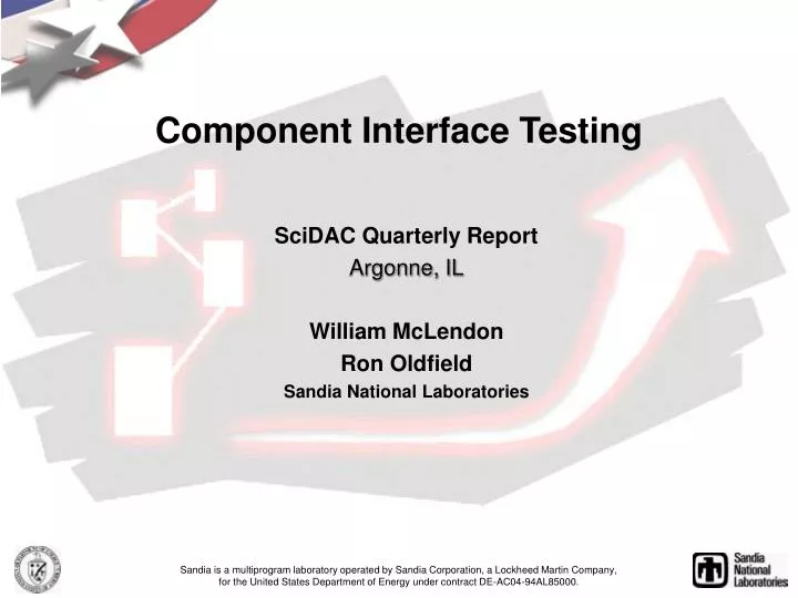 PPT - Component Interface Testing PowerPoint Presentation, free ...