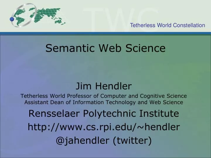 PPT - Semantic Web Science PowerPoint Presentation, free download - ID ...
