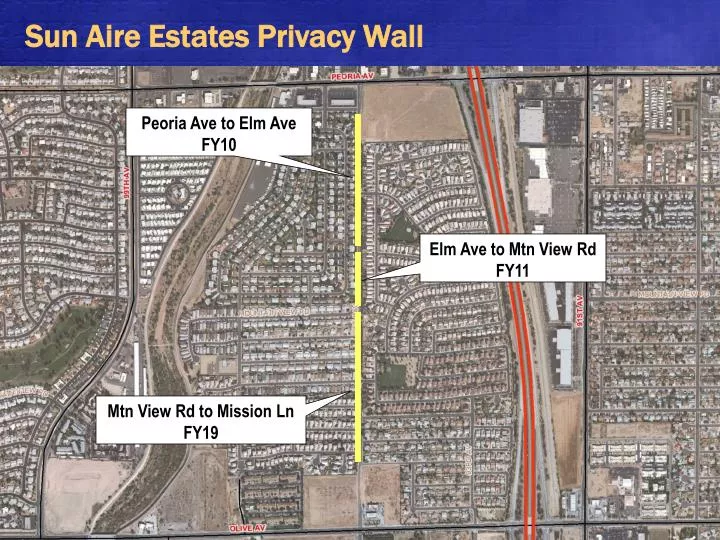 PPT - Sun Aire Estates Privacy Wall PowerPoint Presentation, free ...