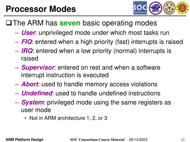 PPT - ARM Instruction Sets and Program PowerPoint Presentation - ID:4769055