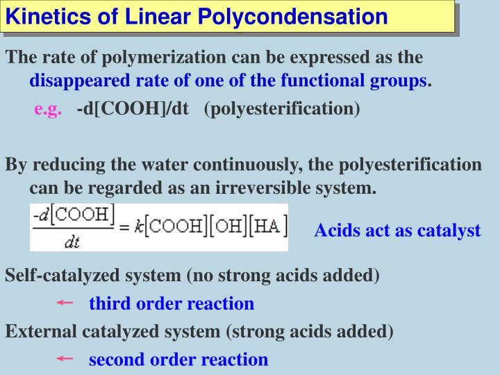 PPT - Part 1 An Introduction to Polycondensation PowerPoint ...