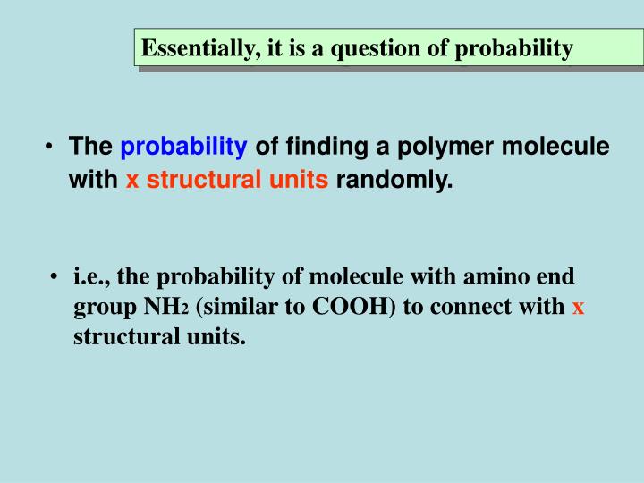 PPT - Part 1 An Introduction to Polycondensation PowerPoint ...