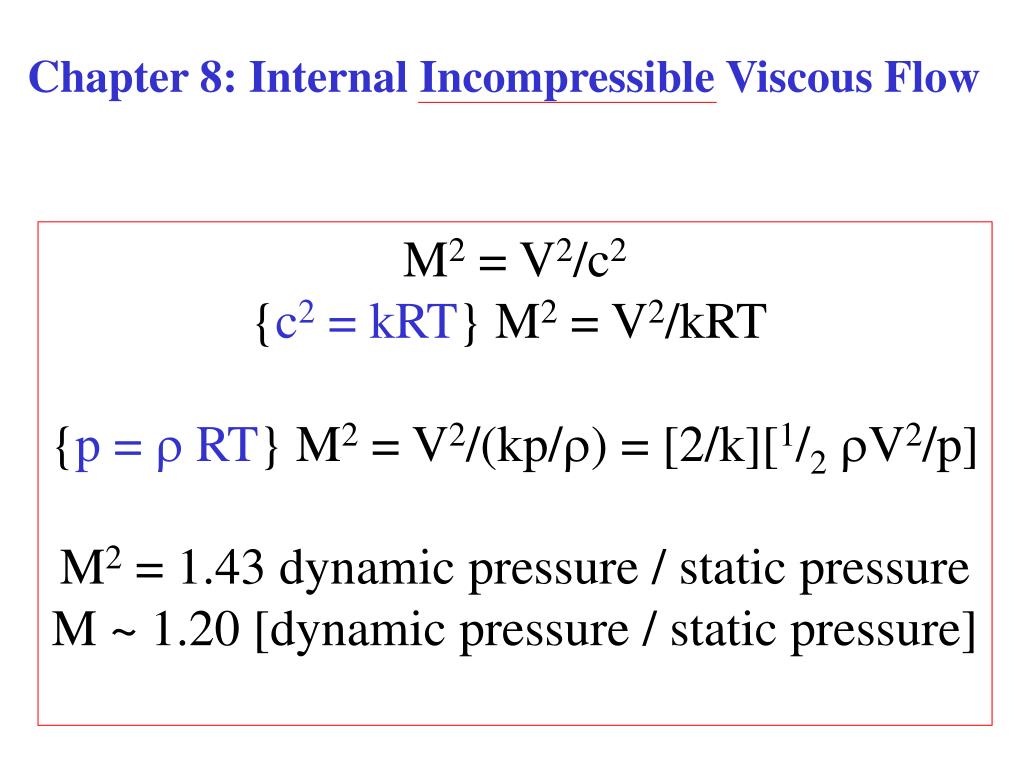 PPT - Chapter 8: Internal Incompressible Viscous Flow PowerPoint ... PPT - Chapter 8: Internal Incompressible Viscous Flow PowerPoint ...