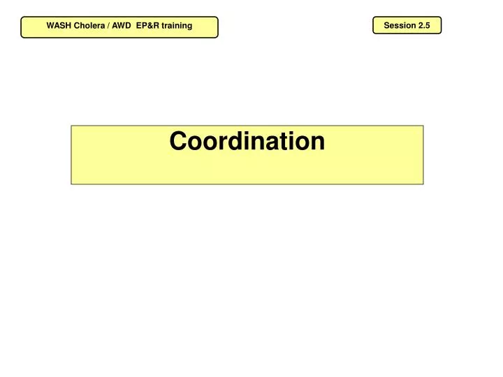 PPT - Coordination PowerPoint Presentation, free download - ID:4770435 PPT - Coordination PowerPoint Presentation, free download - ID:4770435