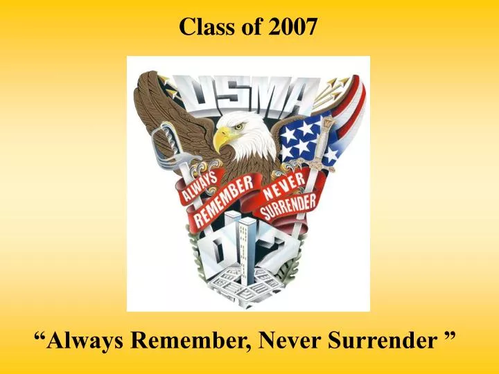 PPT - Class of 2007 PowerPoint Presentation, free download - ID:4771375