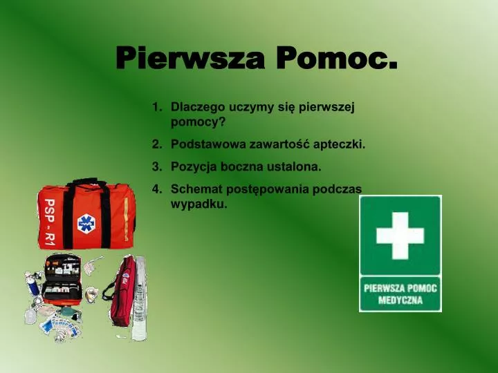 PPT - Pierwsza Pomoc. PowerPoint Presentation, free download - ID:4772705