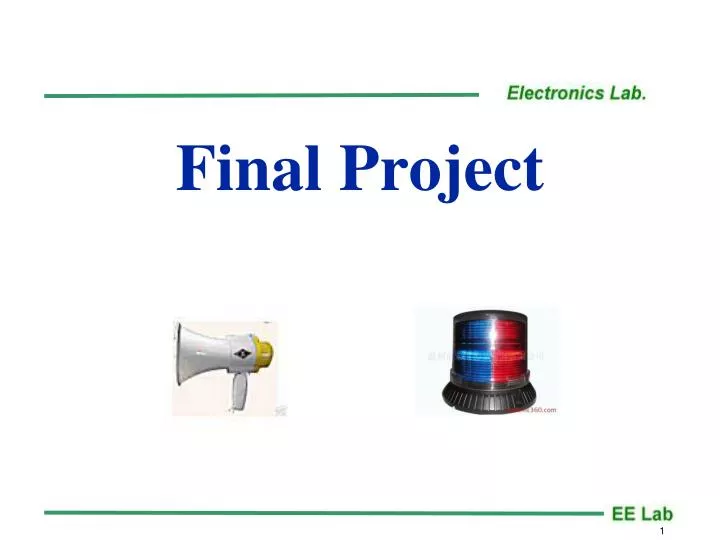 PPT - Final Project PowerPoint Presentation, free download - ID:4772724