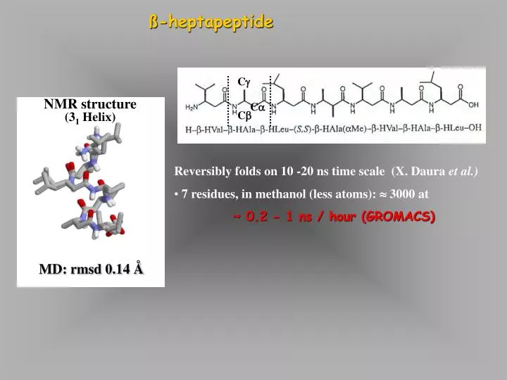 PPT - ß-heptapeptide PowerPoint Presentation, free download - ID:4773808