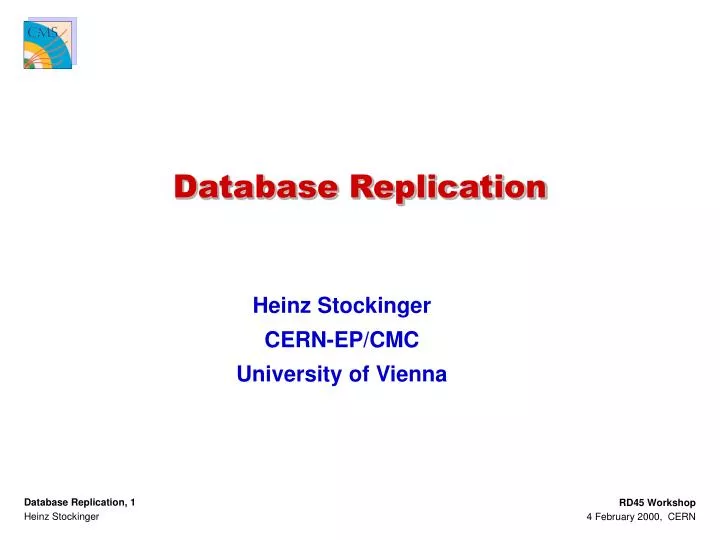 PPT - Database Replication PowerPoint Presentation, free download - ID ...
