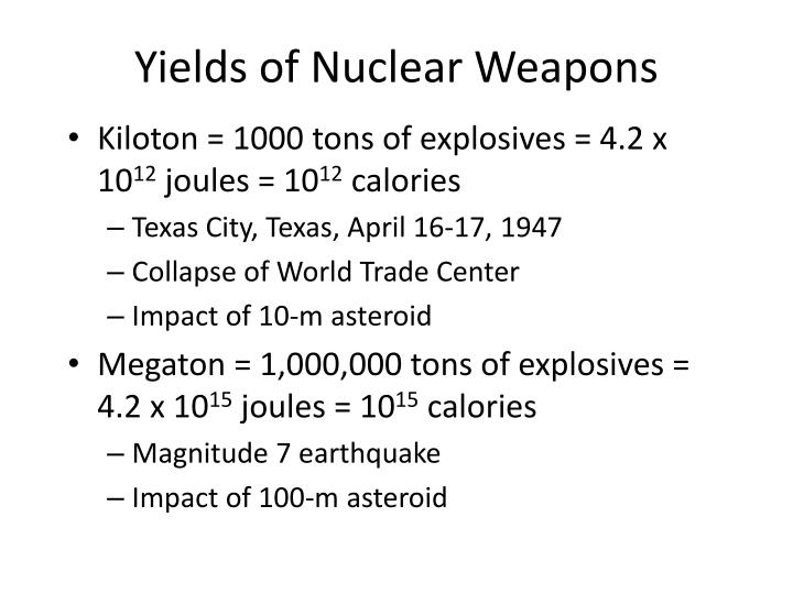 PPT - Nuclear Weapons PowerPoint Presentation - ID:4774429