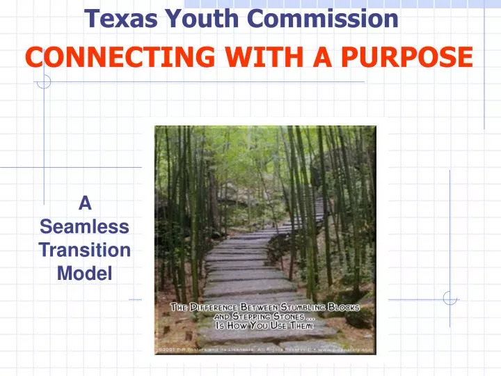 PPT - CONNECTING WITH A PURPOSE PowerPoint Presentation, free download ...