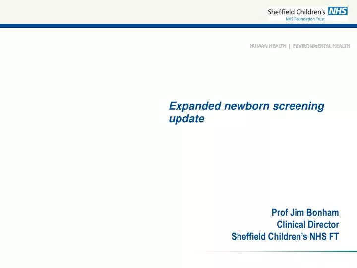 PPT - Expanded newborn screening update PowerPoint Presentation, free download - ID:4775992