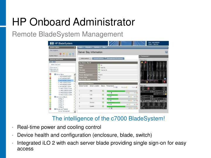 PPT - HP BladeSystem c - C lass PowerPoint Presentation - ID:4776040