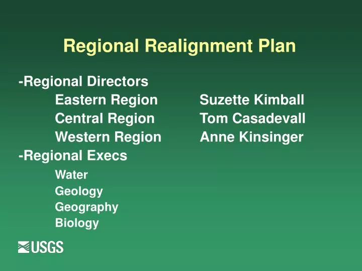PPT - Regional Realignment Plan PowerPoint Presentation, free download ...