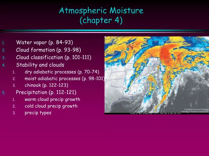 PPT - Atmospheric Moisture (chapter 4) PowerPoint Presentation, free ...