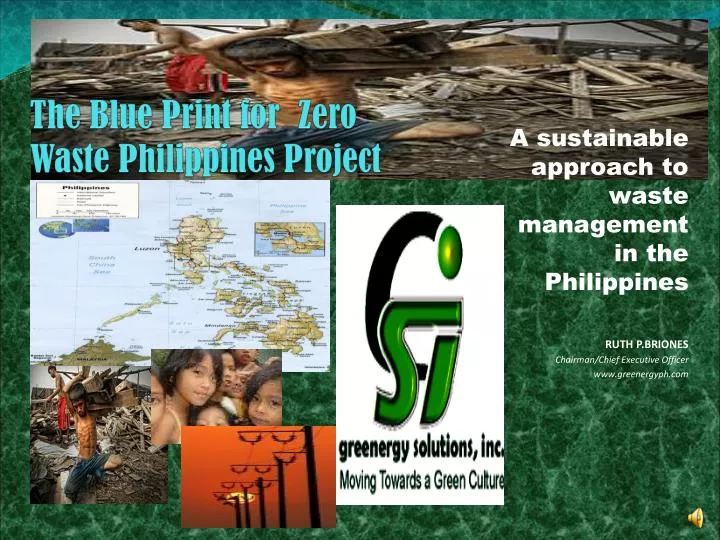 PPT - The Blue Print for Zero Waste Philippines Project PowerPoint ...