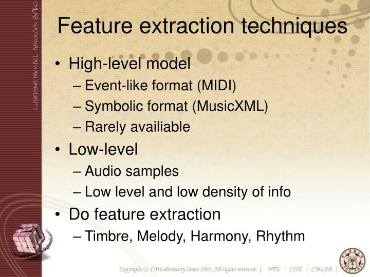 PPT - Automatic Genre Classification of Music Content [A survey ...