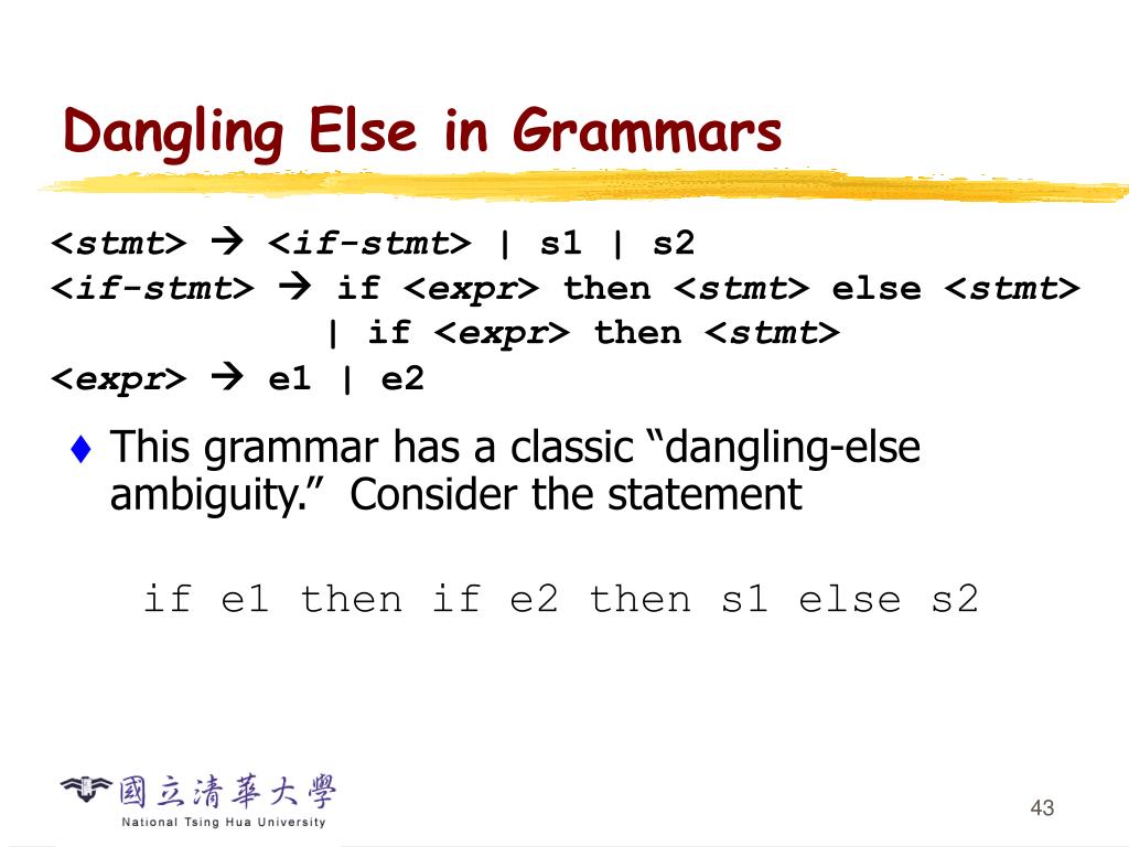 PPT - CS2403 Programming Languages Syntax and Semantic PowerPoint ... PPT - CS2403 Programming Languages Syntax and Semantic PowerPoint ...