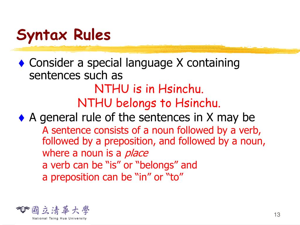 PPT - CS2403 Programming Languages Syntax and Semantic PowerPoint ... PPT - CS2403 Programming Languages Syntax and Semantic PowerPoint ...