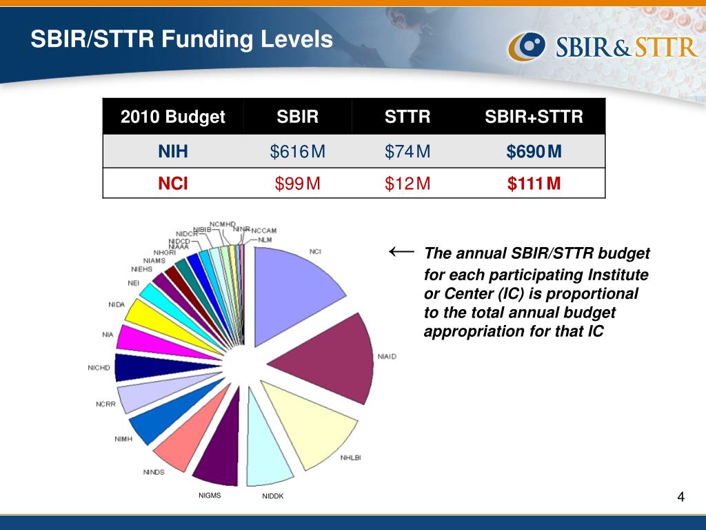 PPT - NCI SBIR and STTR: Advancing the Commercialization of New Cancer ...